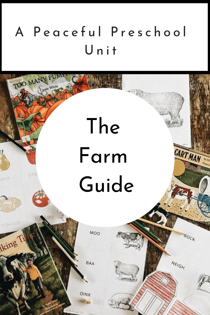 Nourishing Nature Kindergarten: Farm Guide
