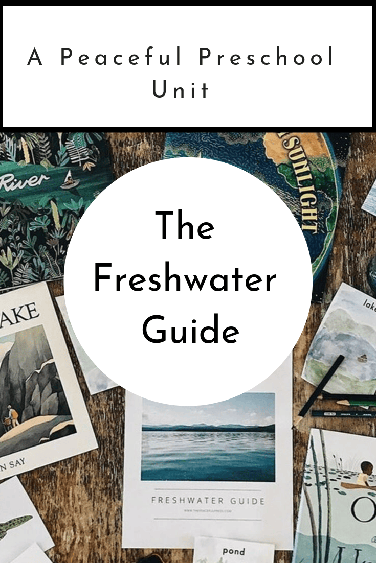 Nourishing Nature Kindergarten Freshwater Guide