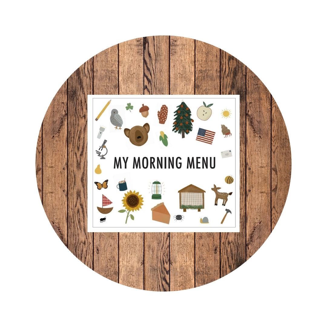 The Playful Pioneers: Morning Time Menu