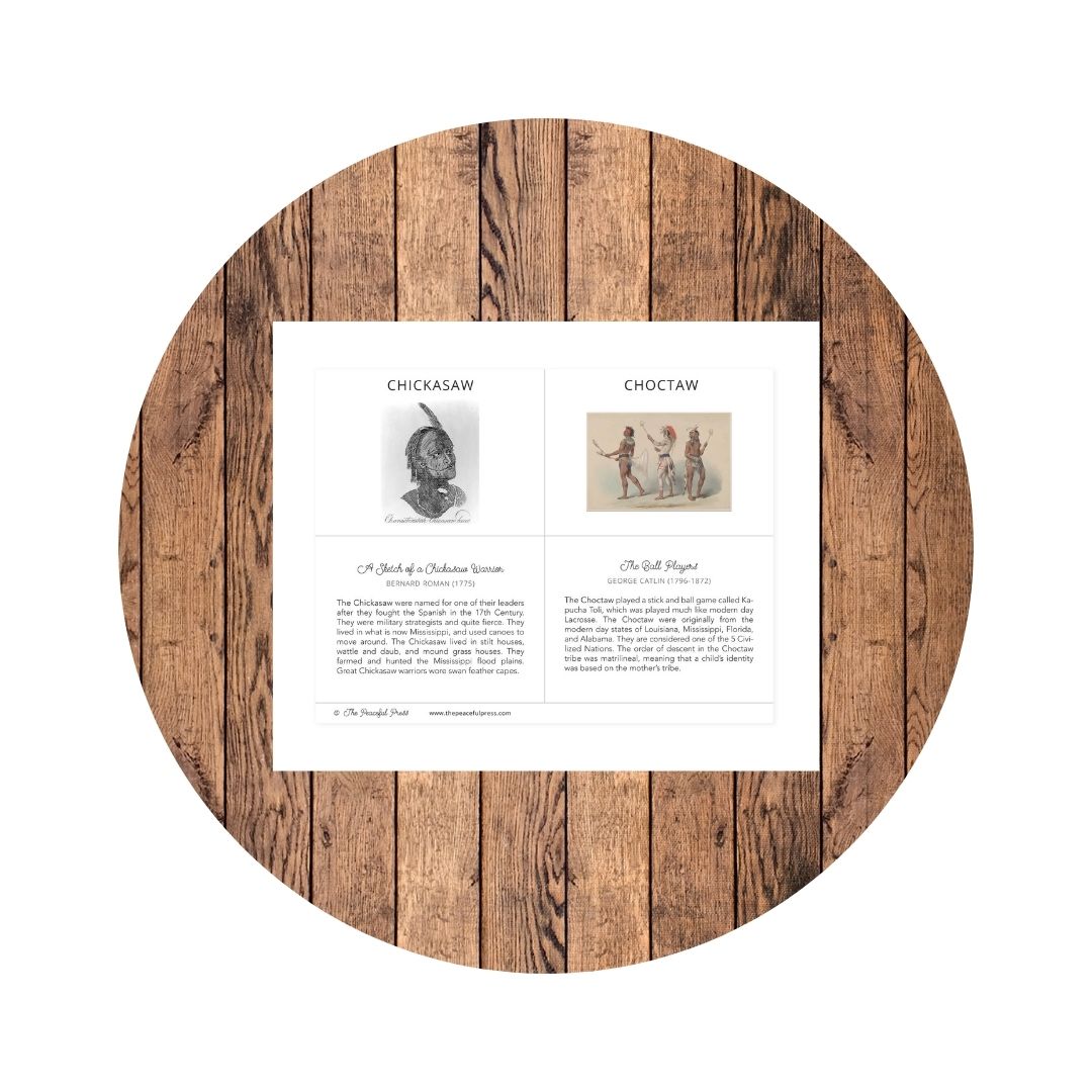 Native American Memory Cards by The Peaceful Press